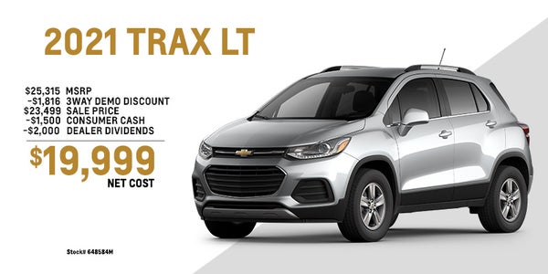 Chevrolet New Car Specials in Bakersfield, CA | Three-Way Chevrolet ...